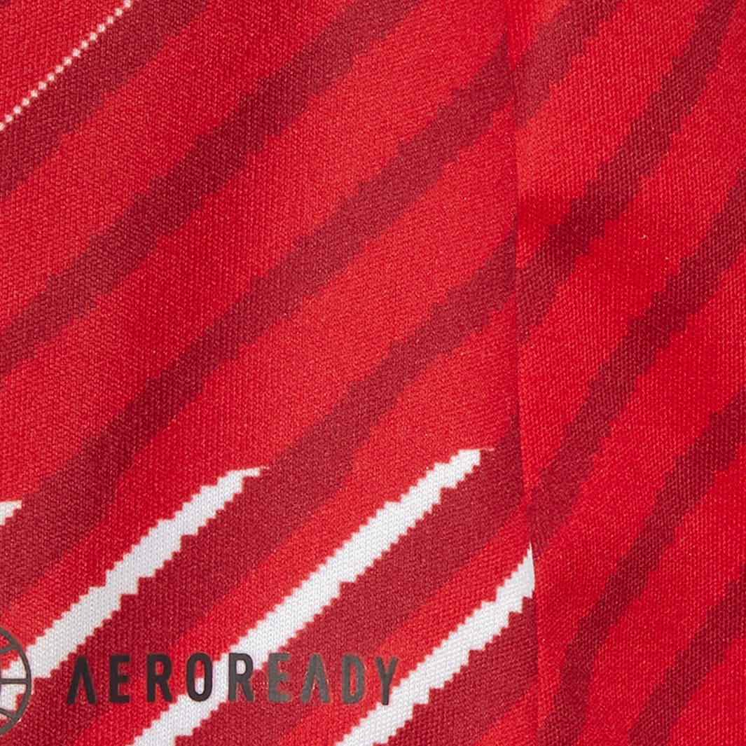 adidas Japan 2022 Pre-Match Shirt - White/Team Collegiate Red/Team ...