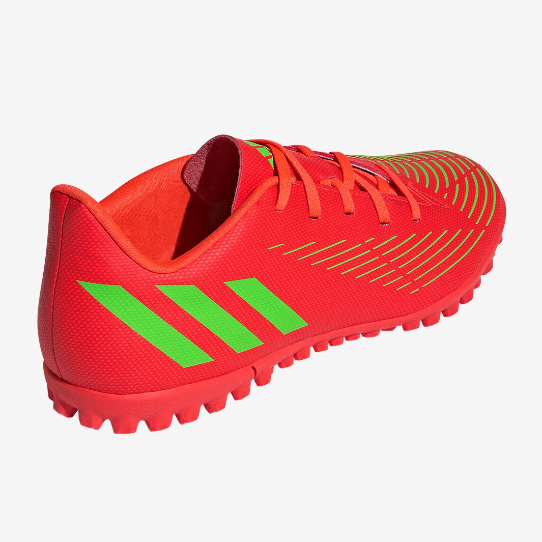 adidas Predator Edge.4 TF - Solar Red/Solar Green/Core Black - Mens Boots