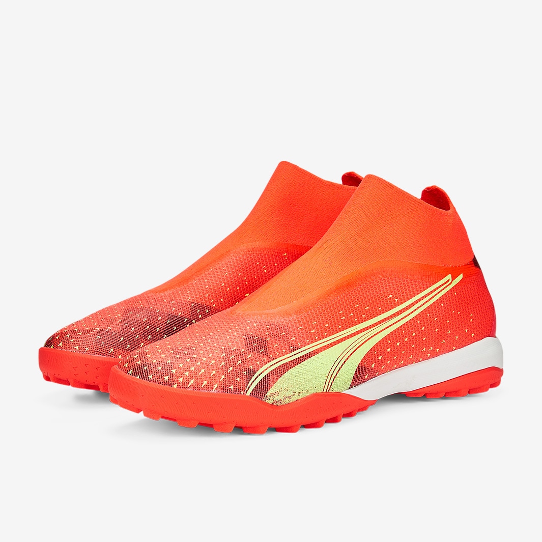 Puma Ultra Match+ Ll TT - Corail Incandescent/Fizzy Clair/Noir Puma ...