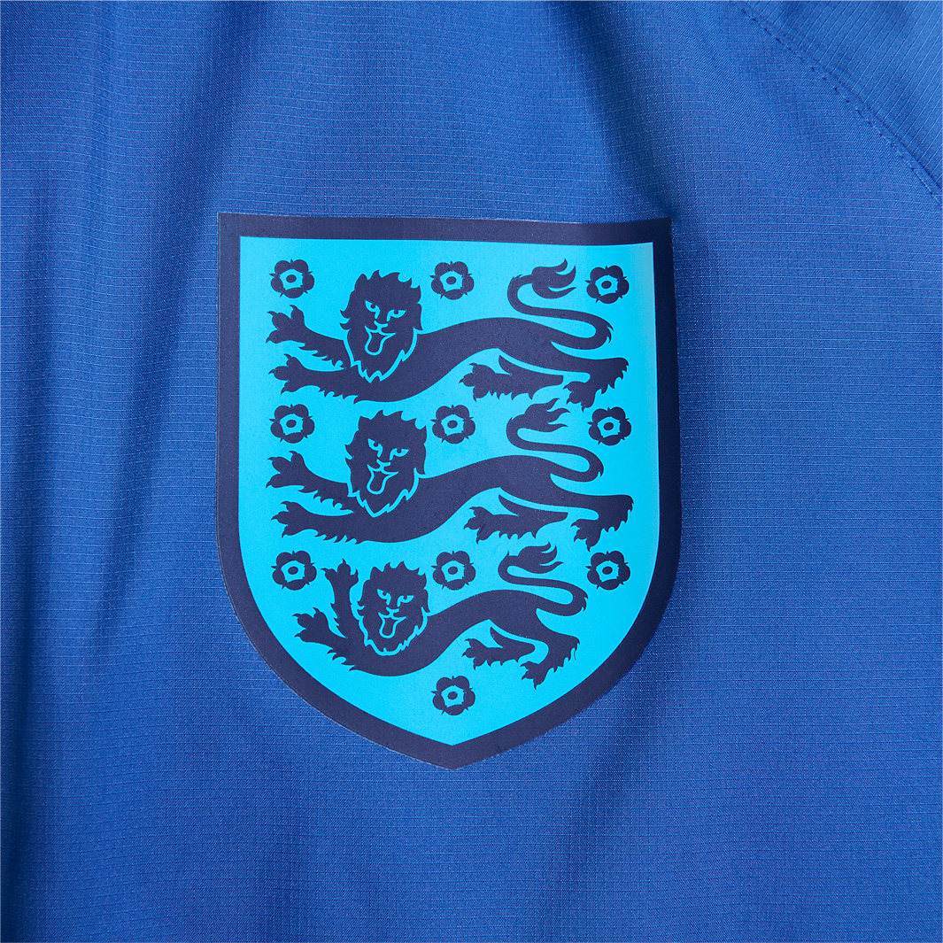 Nike England 22/23 Dri-Fit Strike Anthem Hooded Jacket - Game Royal ...