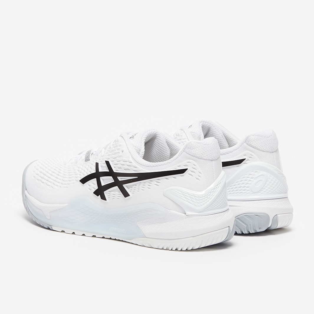 Asics Gel-Resolution 9 - White/Black - Mens Shoes | Pro:Direct Tennis