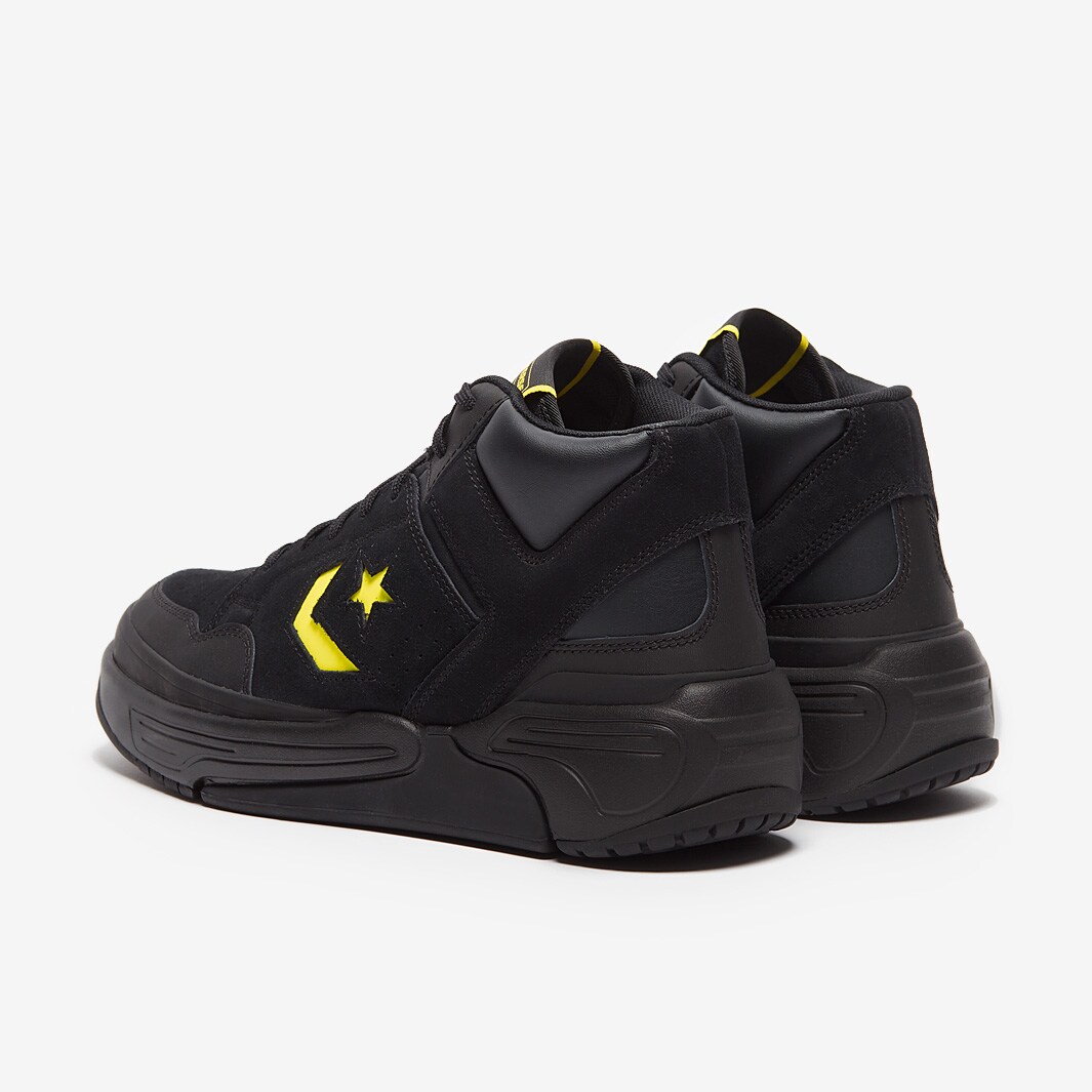 Converse CX Monster Clash - Black/Black/Yellow - Mens Shoes