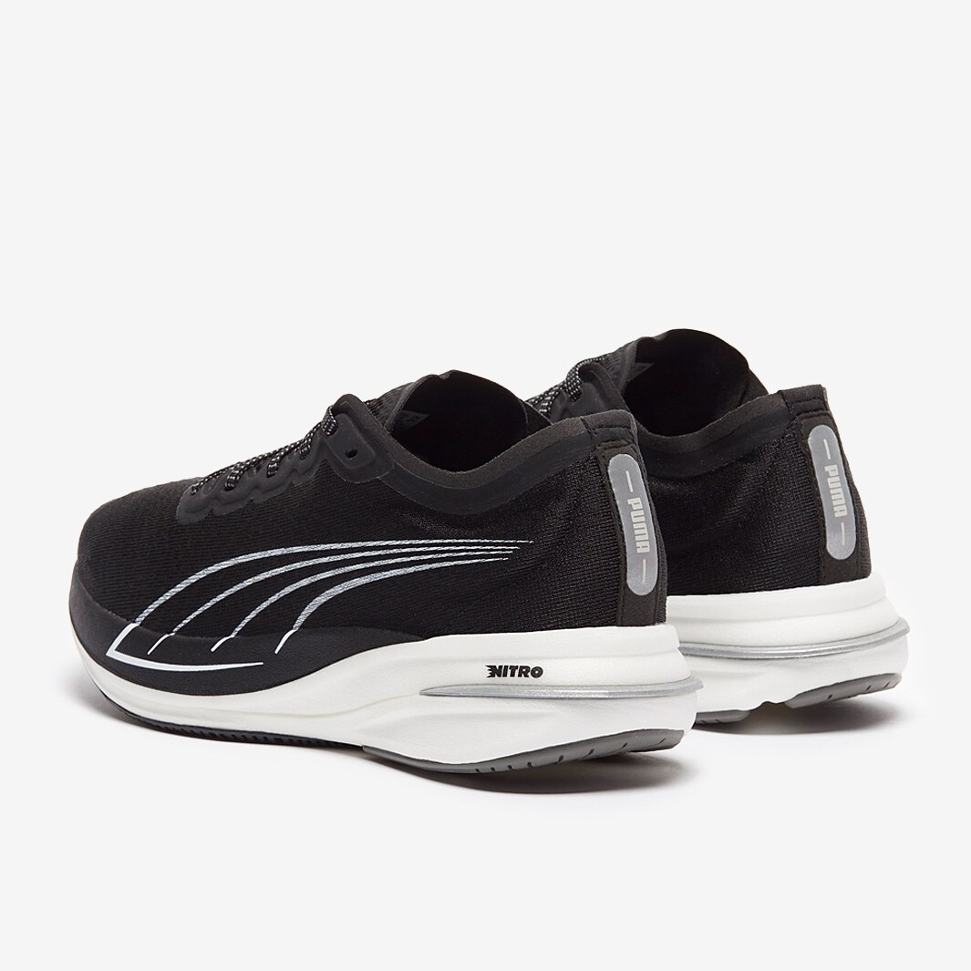 PUMA Womens Deviate Nitro - Puma Black - Womens Shoes