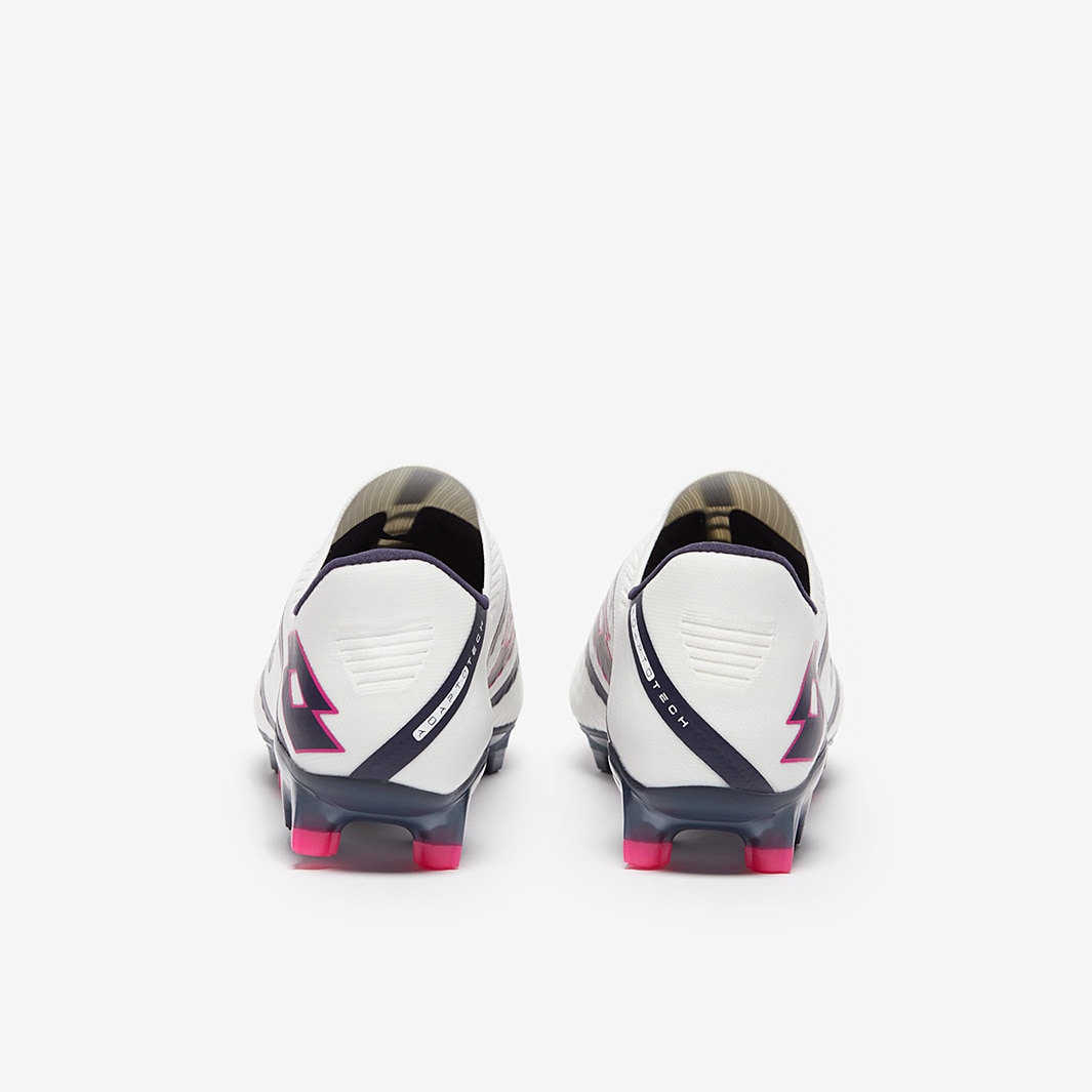 Lotto Maestro 100 IV FG - All White/Navy Blue - | Pro:Direct Soccer