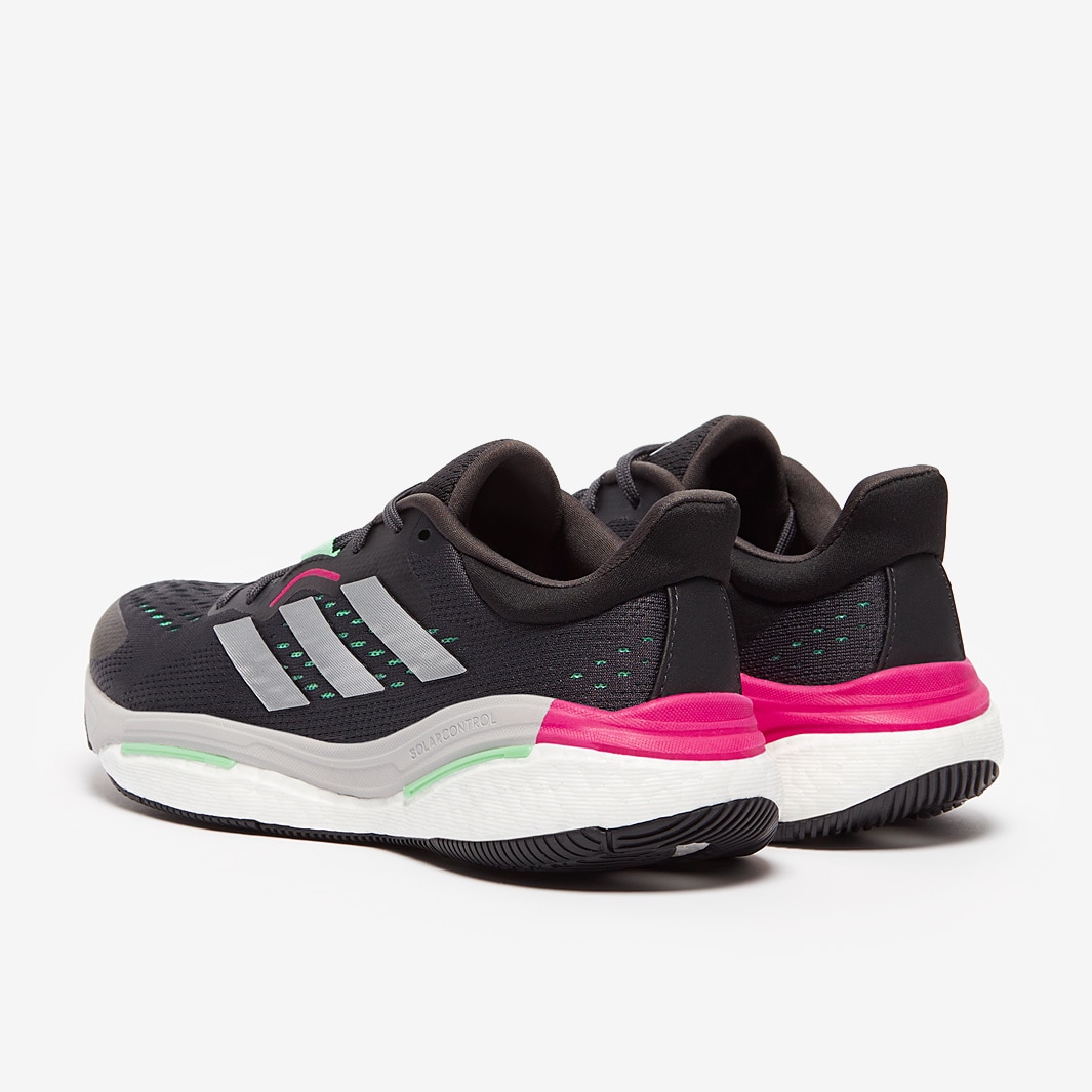 adidas Womens Solar Control - Carbon/Silver Met./Lucid Fuchsia - Womens ...