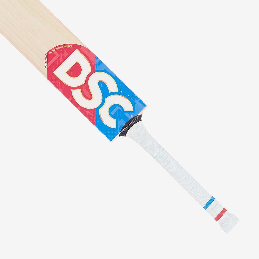 DSC Intense 3000 Cricket Bat - Red/Blue/White - Cricket Bats