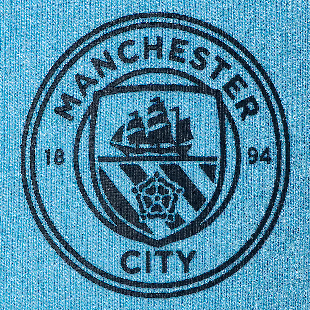 Puma Manchester City 22/23 Casuals Tee - Team Light Blue/Parisian Night ...