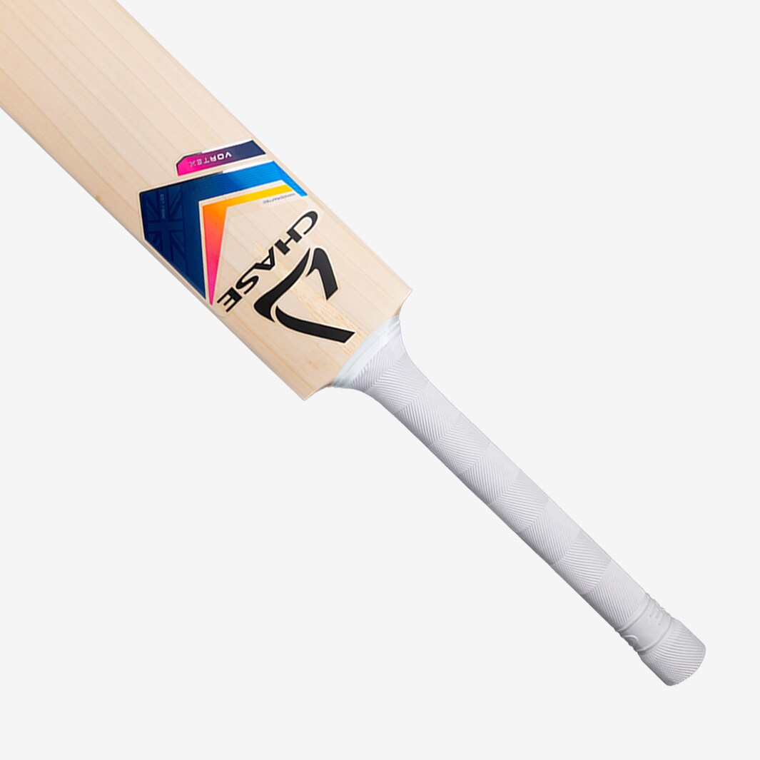 Chase Vortex R7 Cricket Bat - Blue/Pink/Orange - Cricket Bats