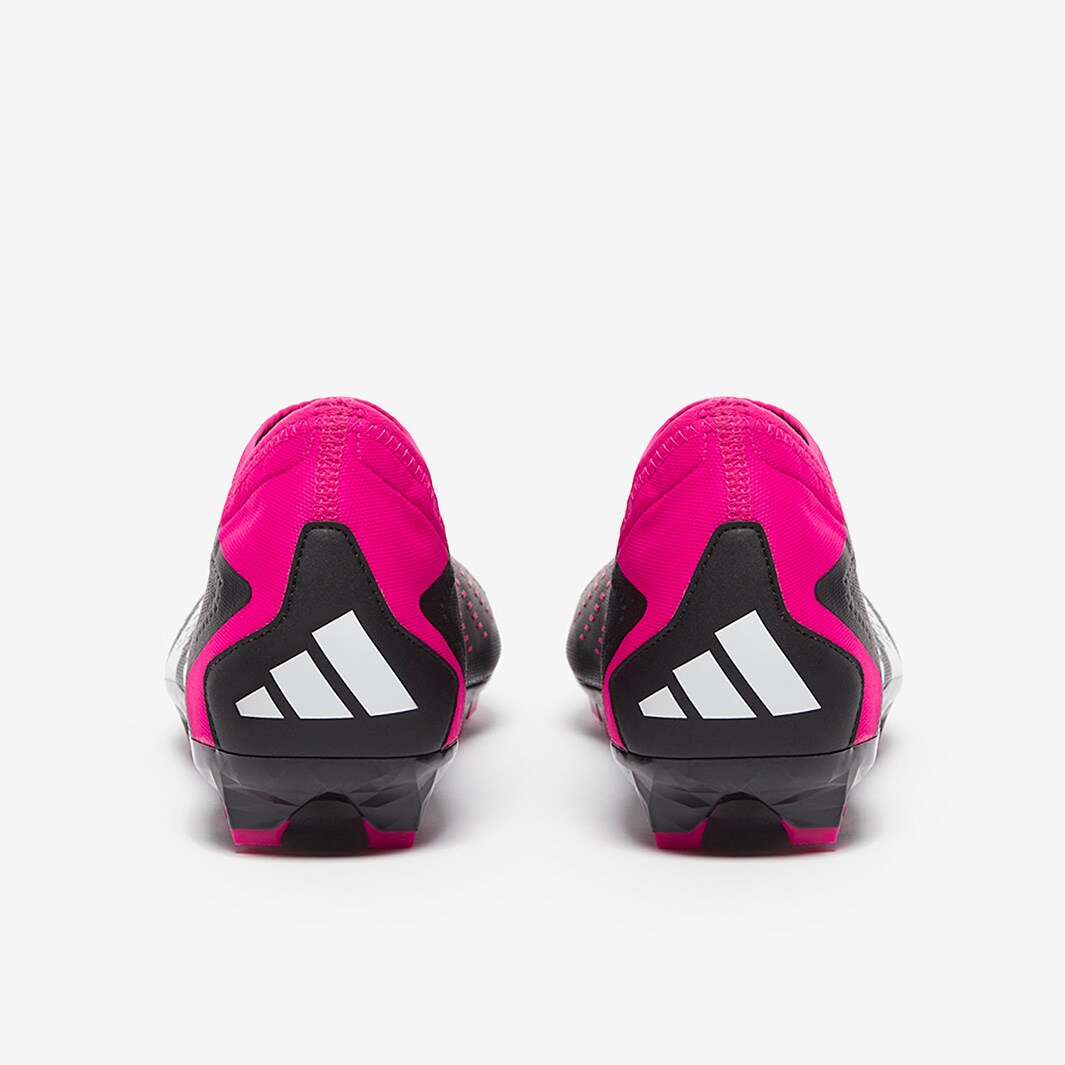 adidas Predator Accuracy.3 MG - Core Black/White/Team Shock Pink - Mens ...