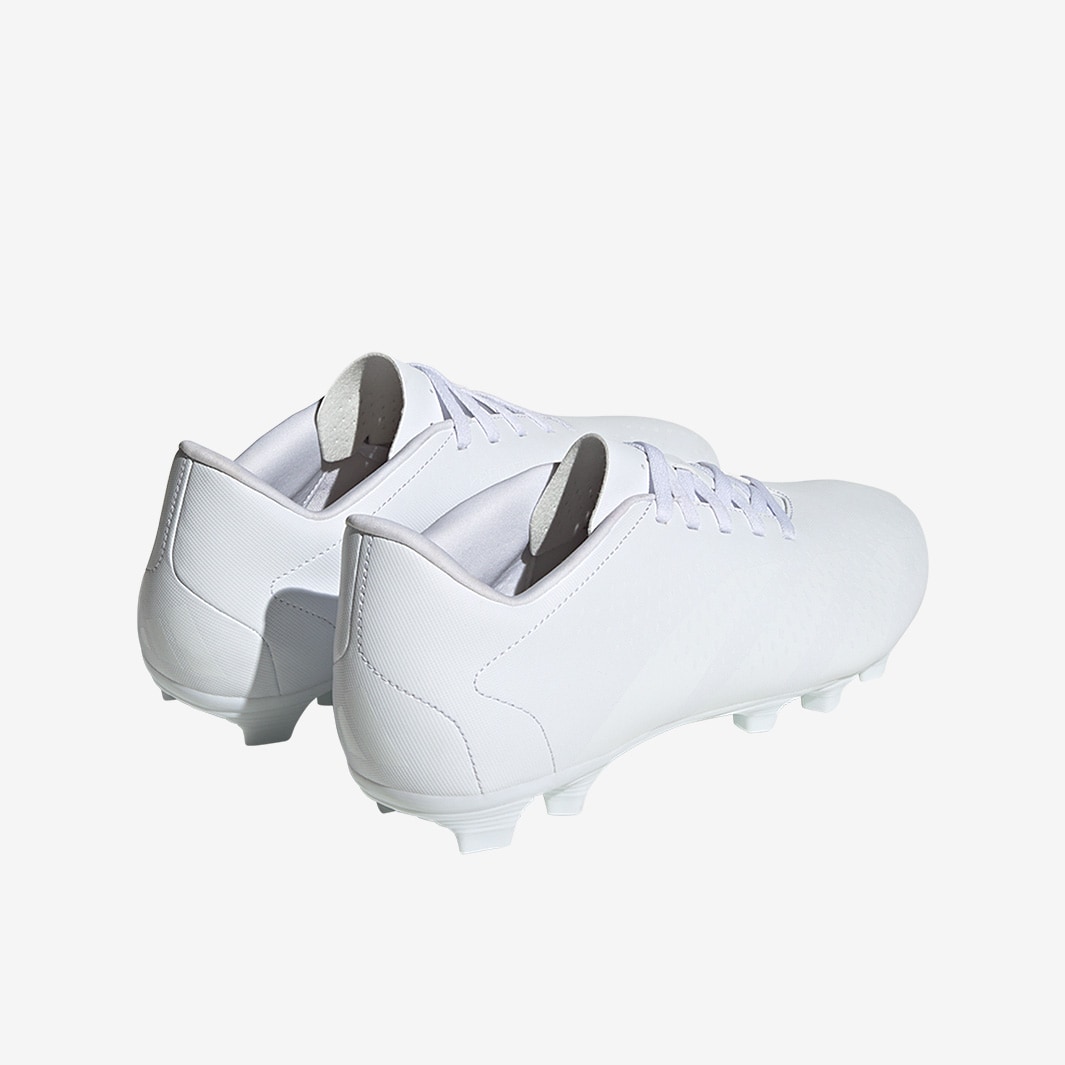 adidas Predator Accuracy.4 FG - White/White/Core Black - Mens Boots | Pro:Direct Soccer