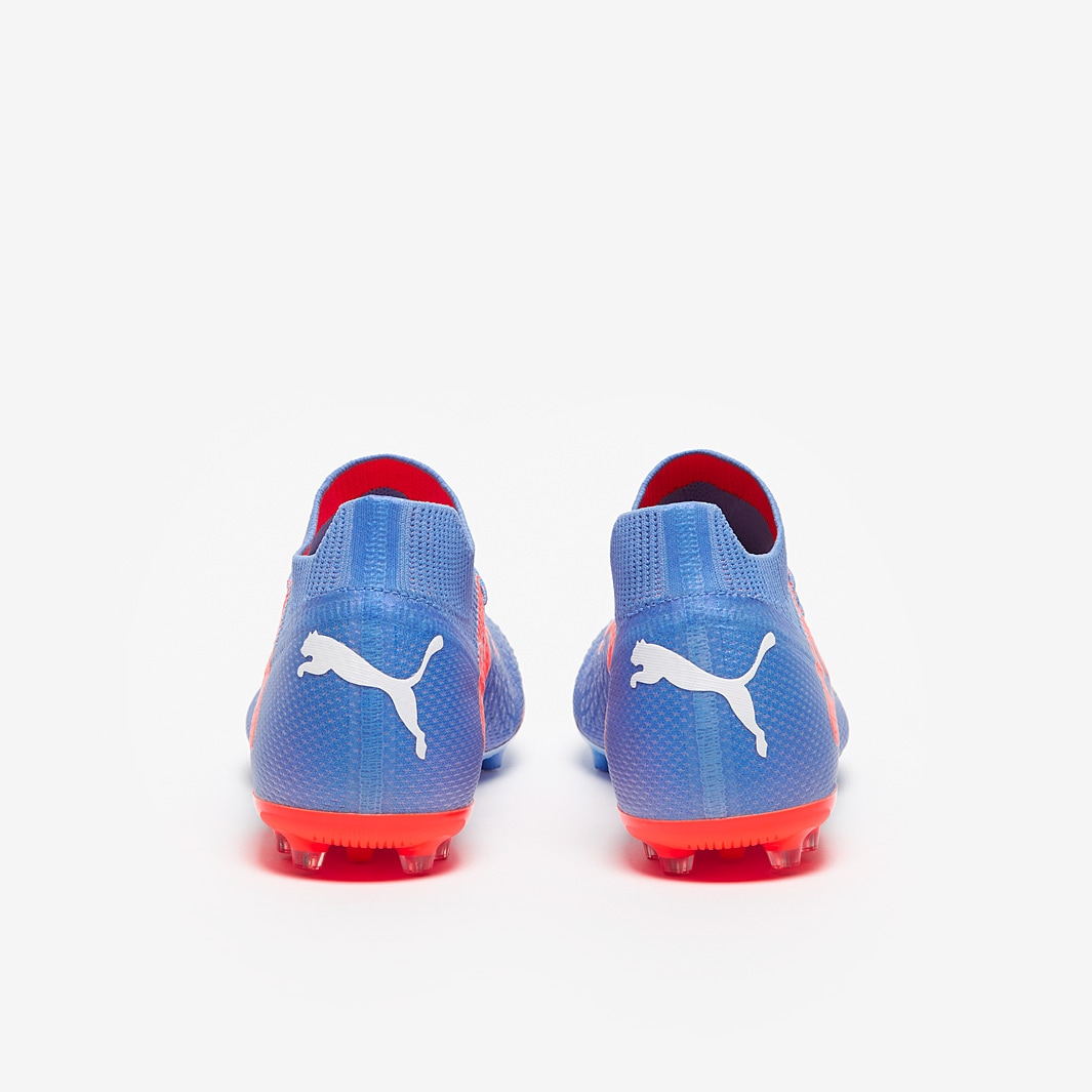 Puma Future Ultimate MG - Blue Glimmer/Puma White/Puma Ultra Orange ...