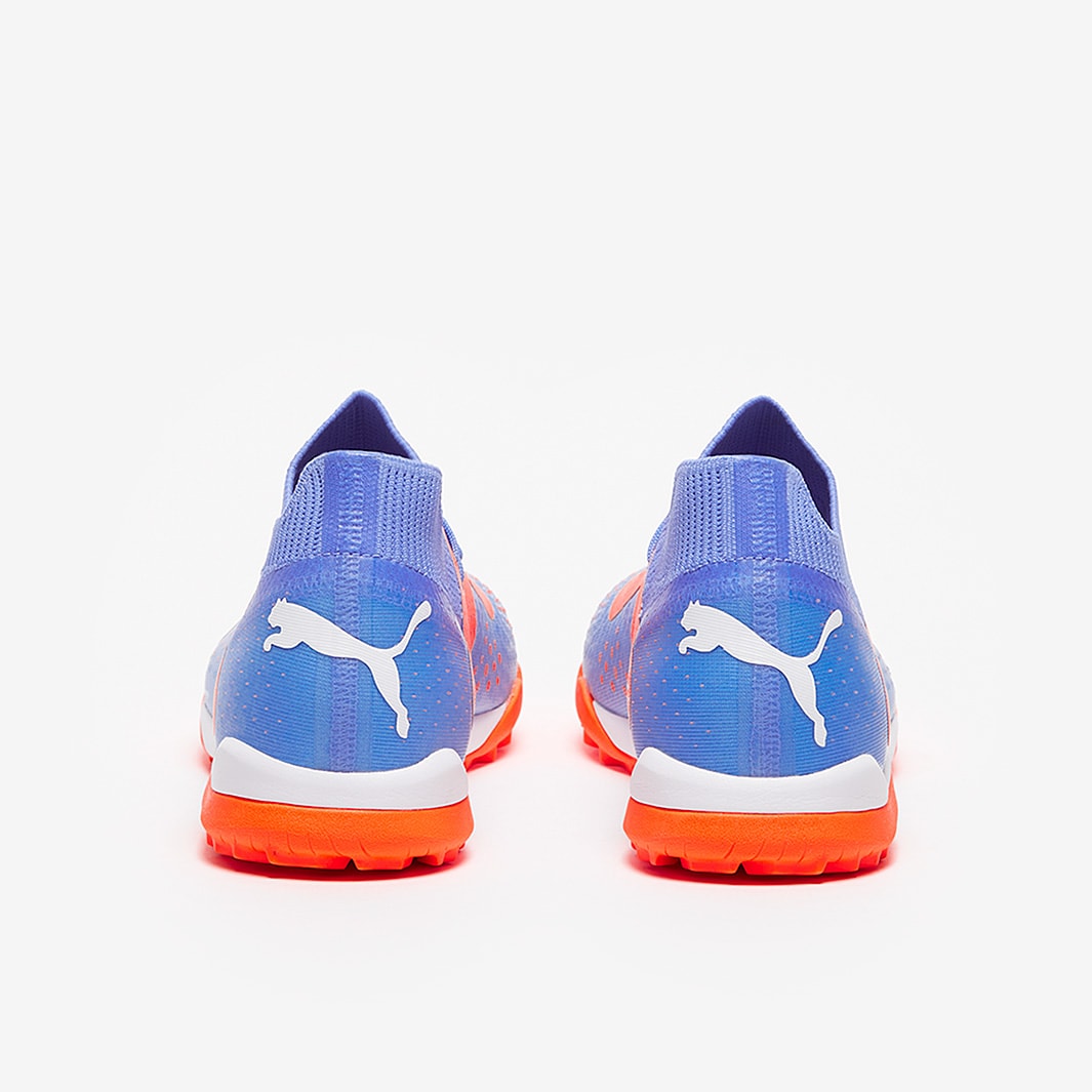 Puma Future Match TT - Blue Glimmer/Puma White/Puma Ultra Orange - Mens Cleats