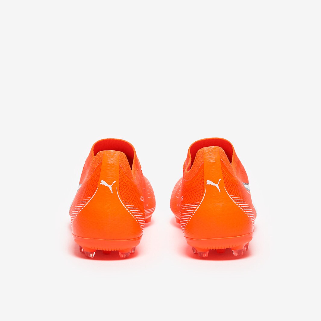 Puma Ultra Match MG - Puma Ultra Orange/Puma White/Blue Glimmer - Mens ...
