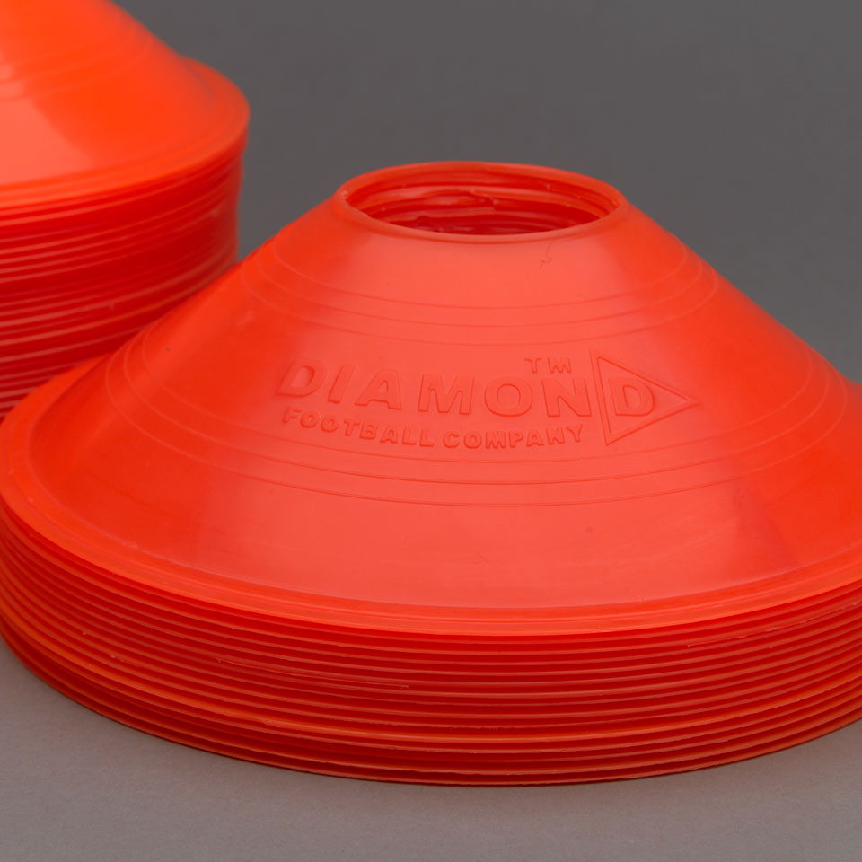 Diamond - Cones - Space Markers - Training - Orange - Pro Direct Soccer