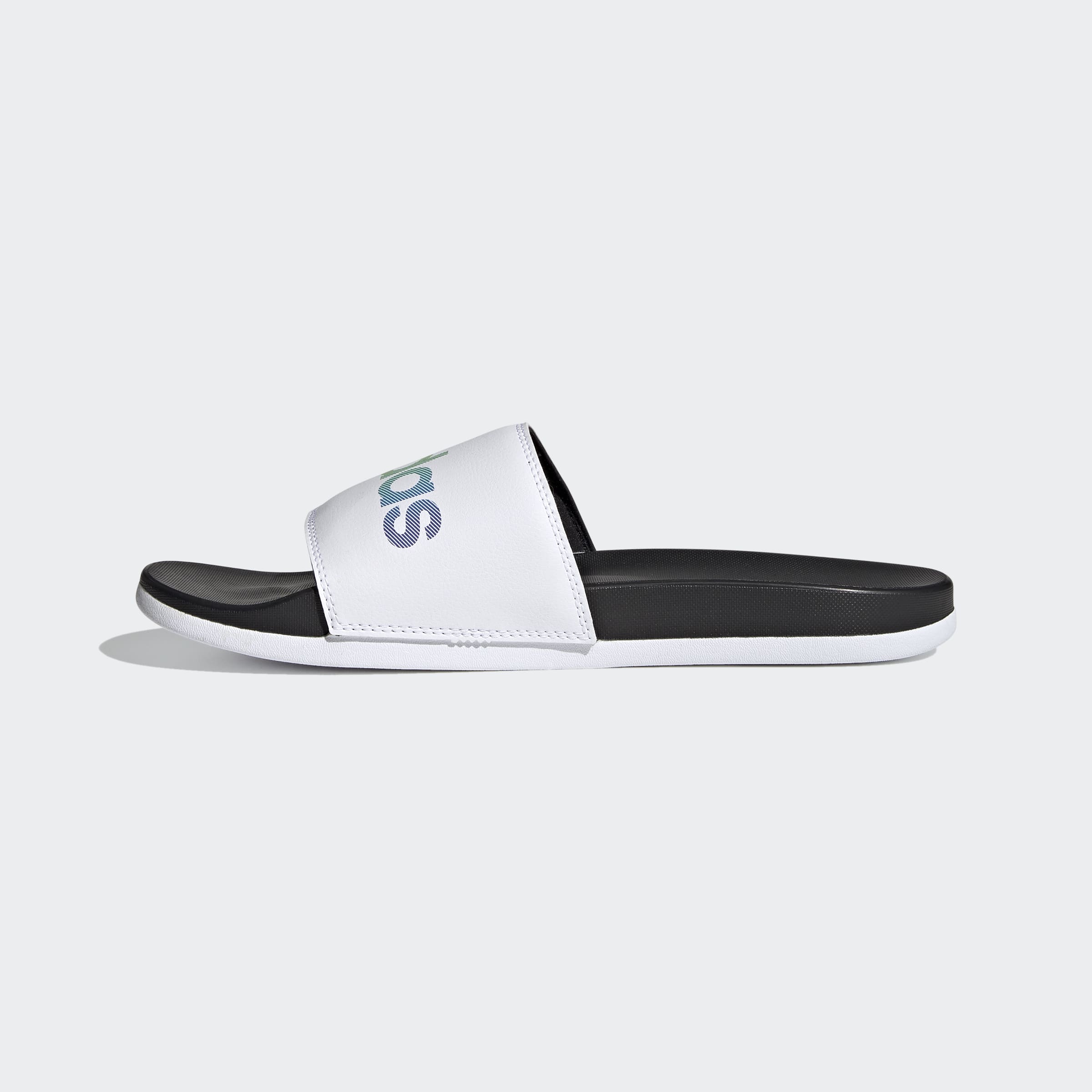 adidas Adilette Comfort Sandals Core Black / Cloud White / Core Black ...