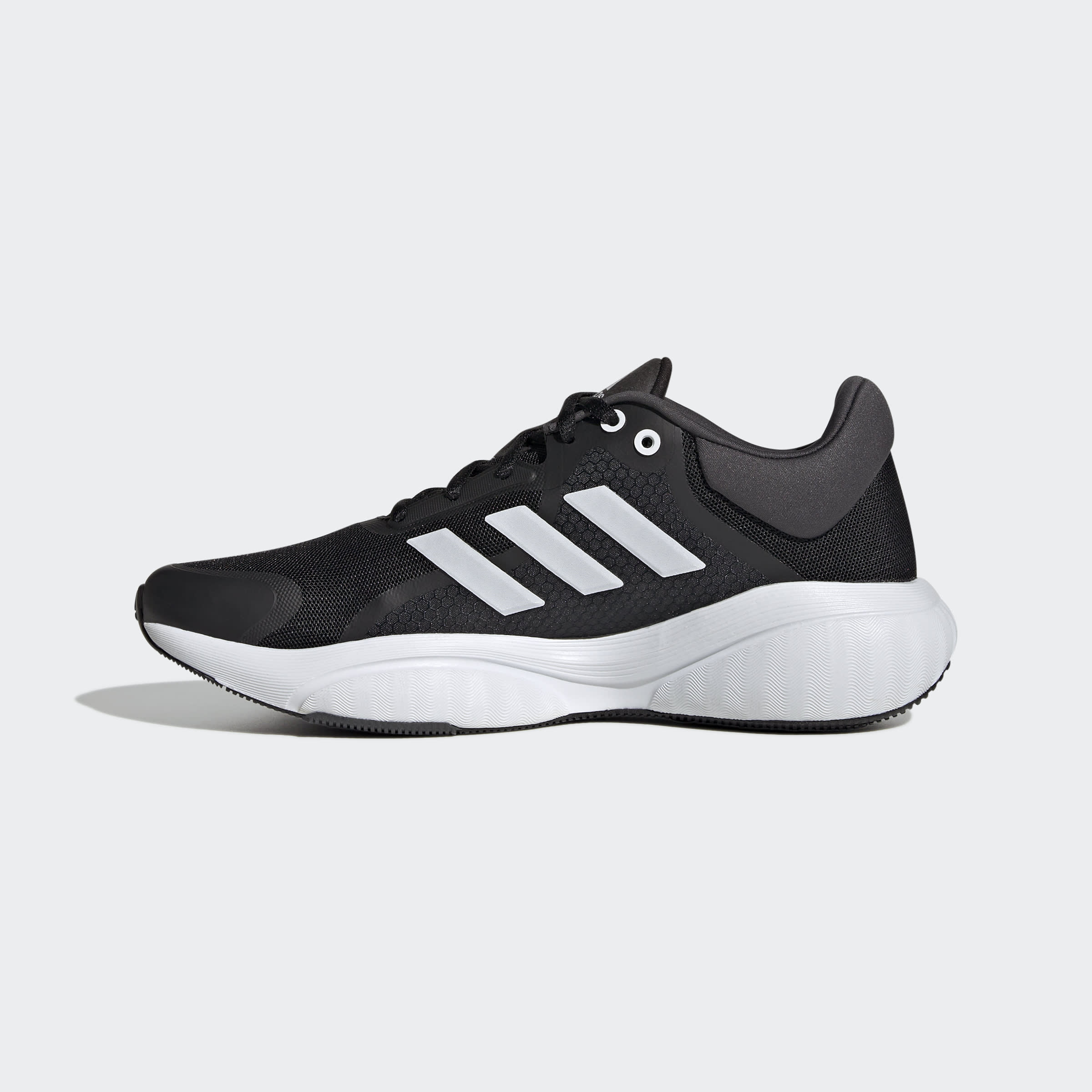 adidas Response Shoes Core Black / Cloud White / Grey Six Womens Shoes ...