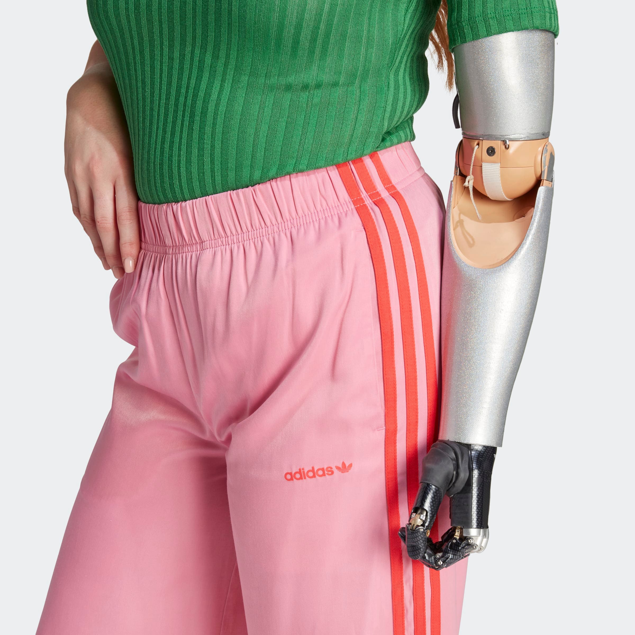 adidas Originals Island Club Wide Leg Tracksuit Bottoms Semi Pink Glow ...