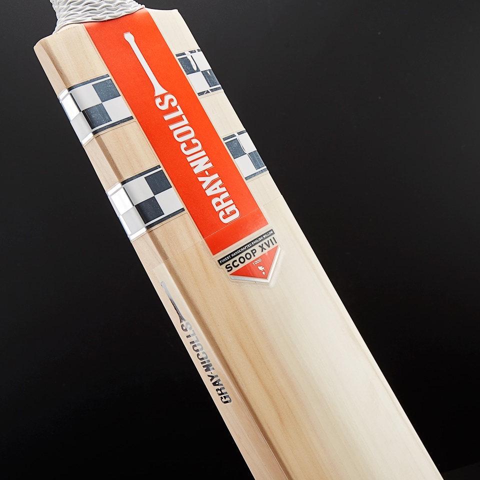 Gray-Nicolls Scoop XVII 1000 Cricket Bat - Red/ Silver - Cricket Bats ...
