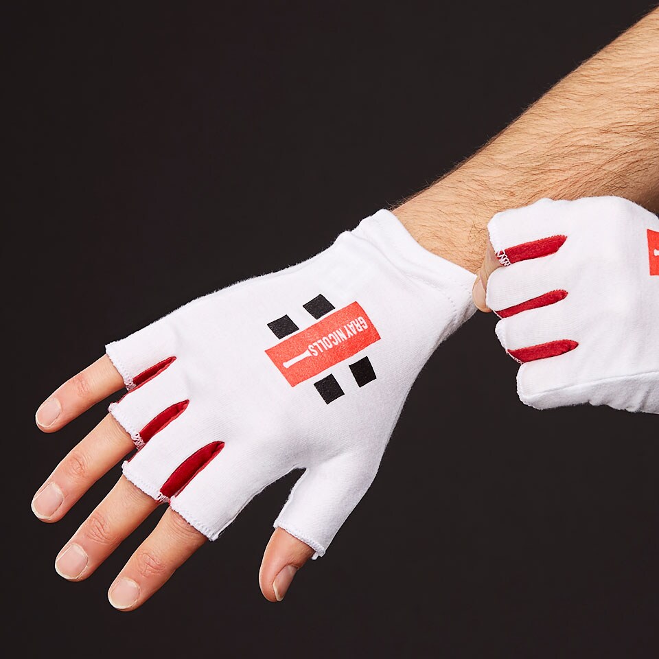 Gray-Nicolls Pro Fingerless Batting Inners - White - Batting Equipment ...