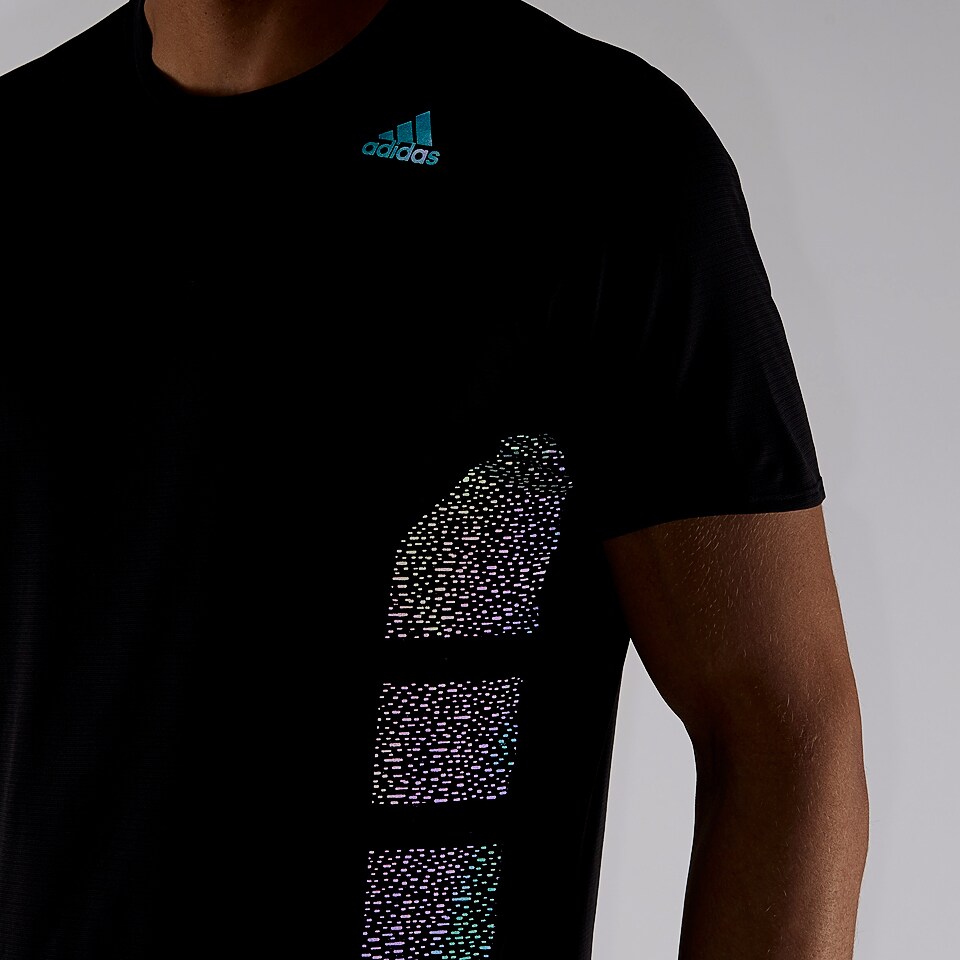 Adidas Mens Supernova Shirt - Black - Mens Clothing