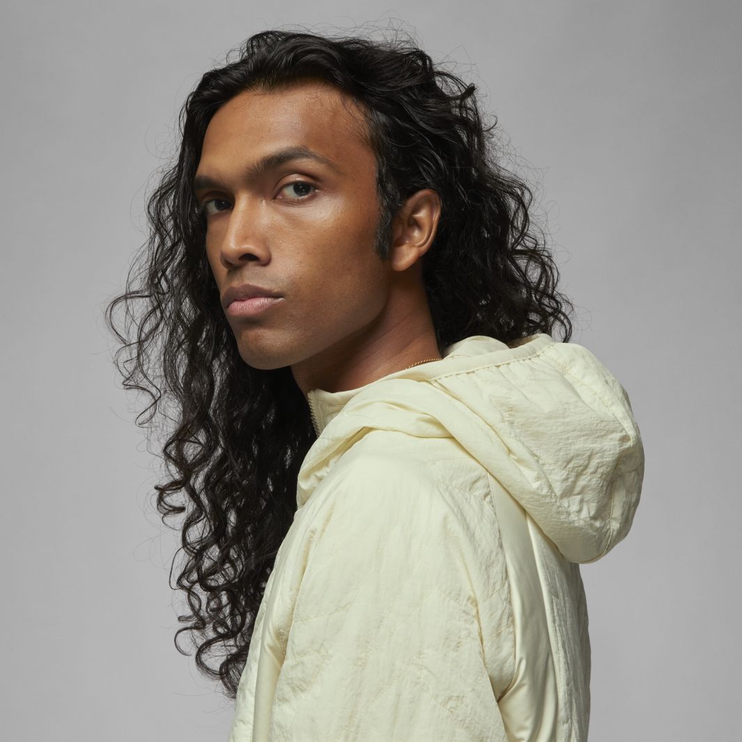 Nike Zion Men's Jacket Fossil Mens Clothing