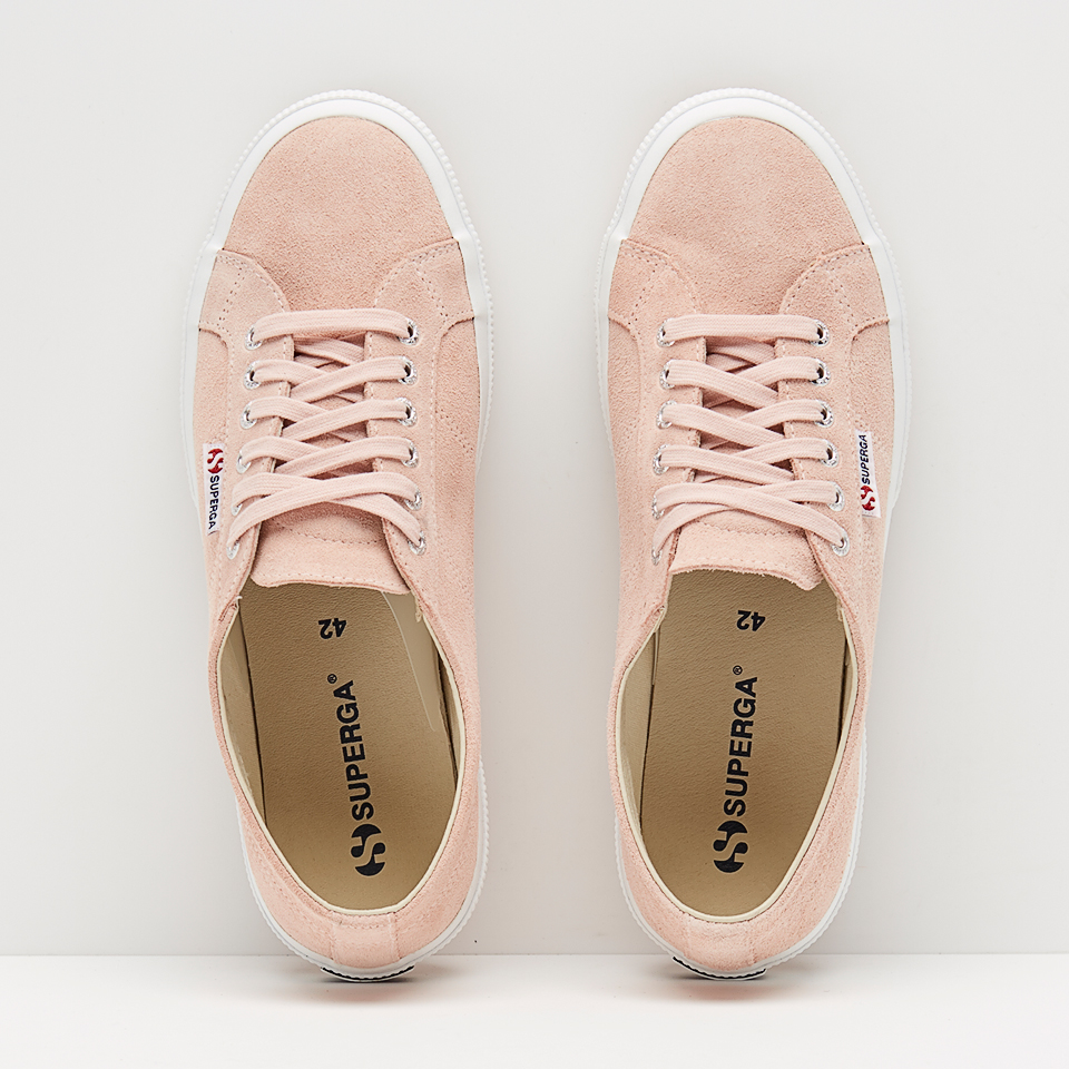 Mens Shoes - Superga 2750 Suede - Pink Skin - S003SR0-W6Y