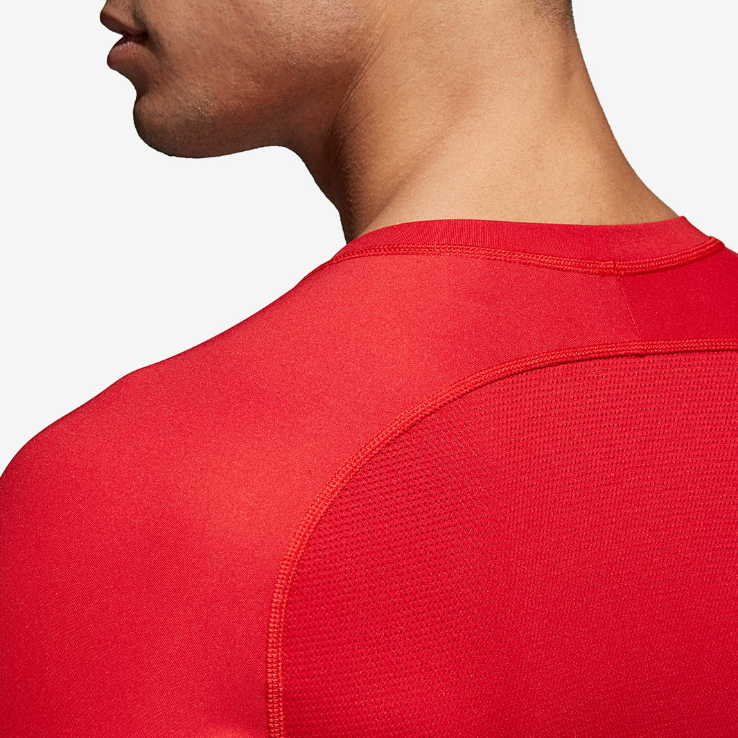 adidas Alpha Skin Sport LST - Mens Base Layer - Compression - Power Red