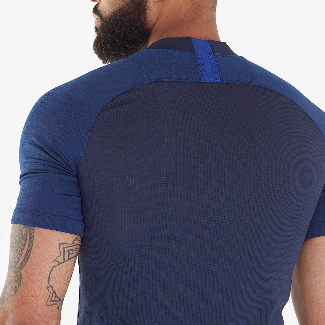 Nike Chelsea 2019/20 Strike SS Top - Obsidian/Rush Blue - - Mens Replica