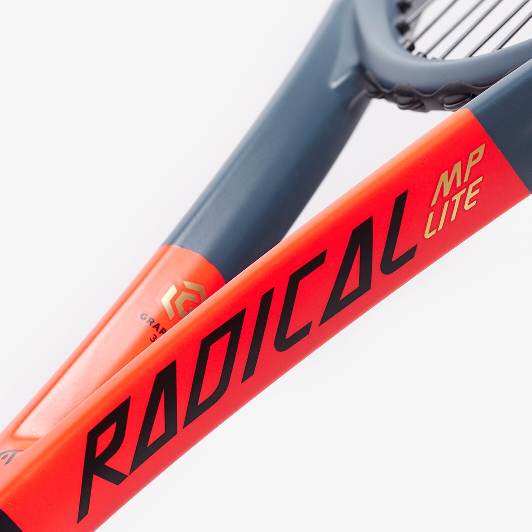 HEAD Graphene 360 Radical MP Lite Grey Orange Mens Rackets Pro Direct Tennis