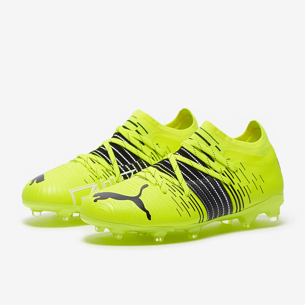 Puma Kids Future Z 2.1 FG/AG - Yellow Alert/Black/White - Firm Ground ...