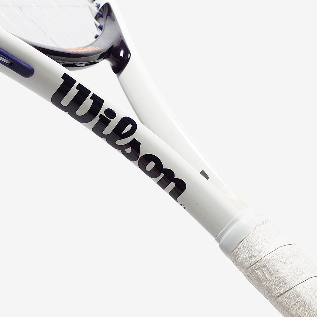 Wilson Roland Garros Elite 25 - White/Blue/Orange - Boys Rackets