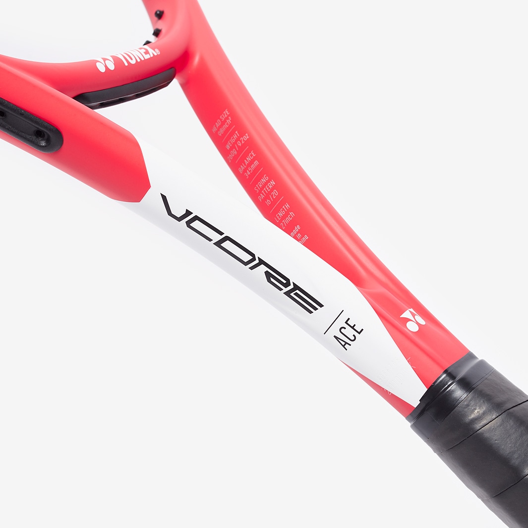 Yonex Vcore 98 Ace - Tango Red - Mens Rackets | Pro:Direct Soccer