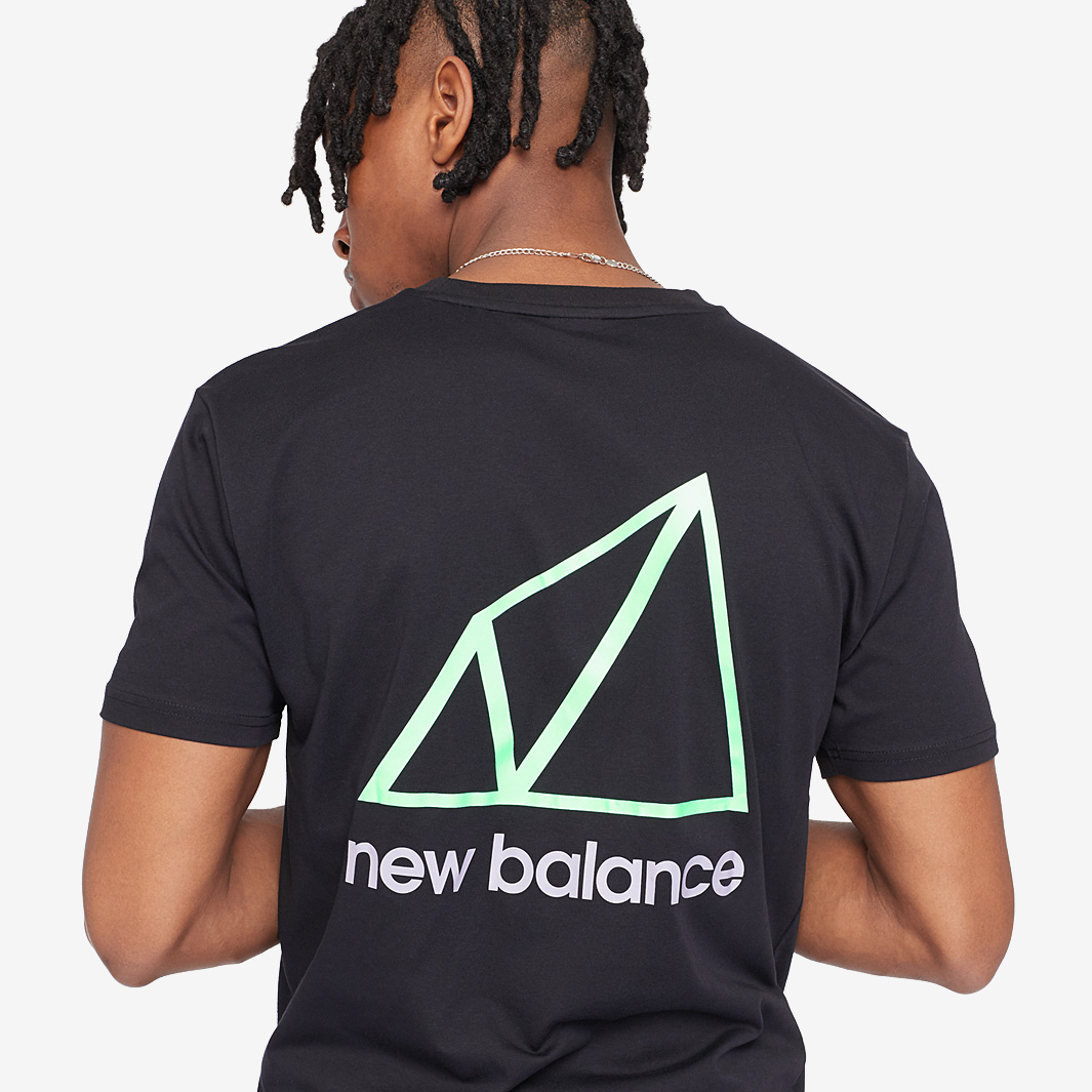 New Balance All Terrain Tee - Black - Tops - Mens Clothing