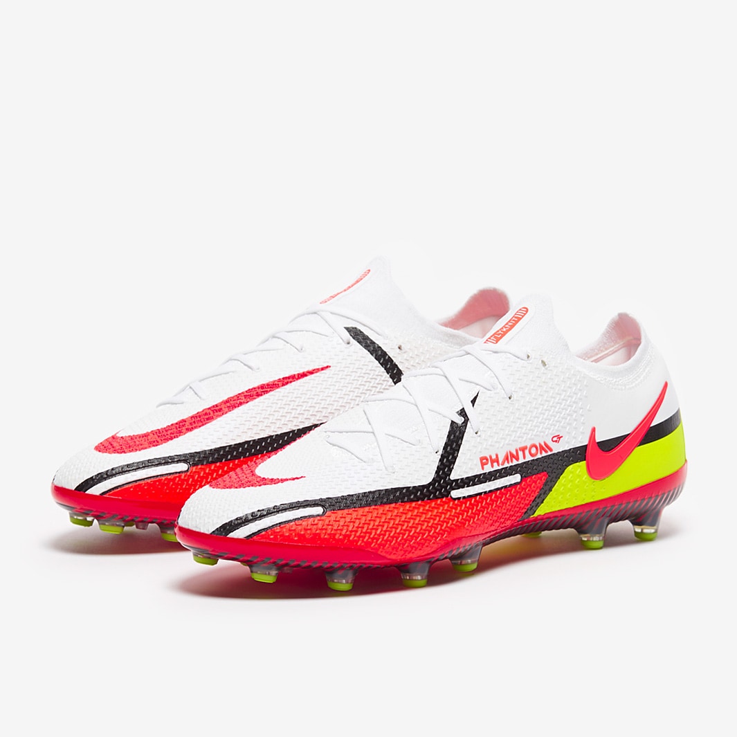 Nike Phantom GT II Elite AG-Pro - Blanco/Carmesí/Volt - Blanco/Carmesí ...