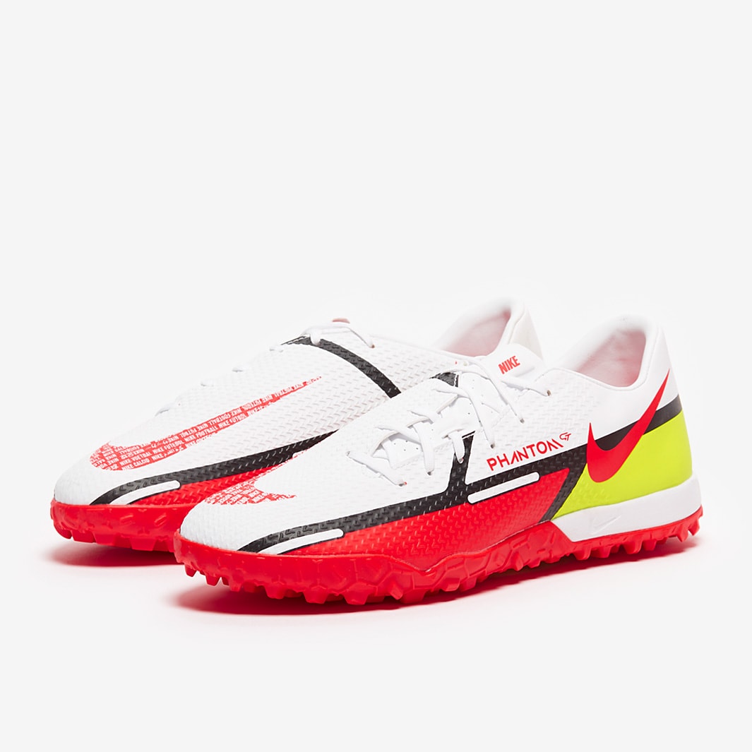 Nike Phantom GT II Academy TF - Blanco/Carmesí/Volt/Negro - Blanco ...