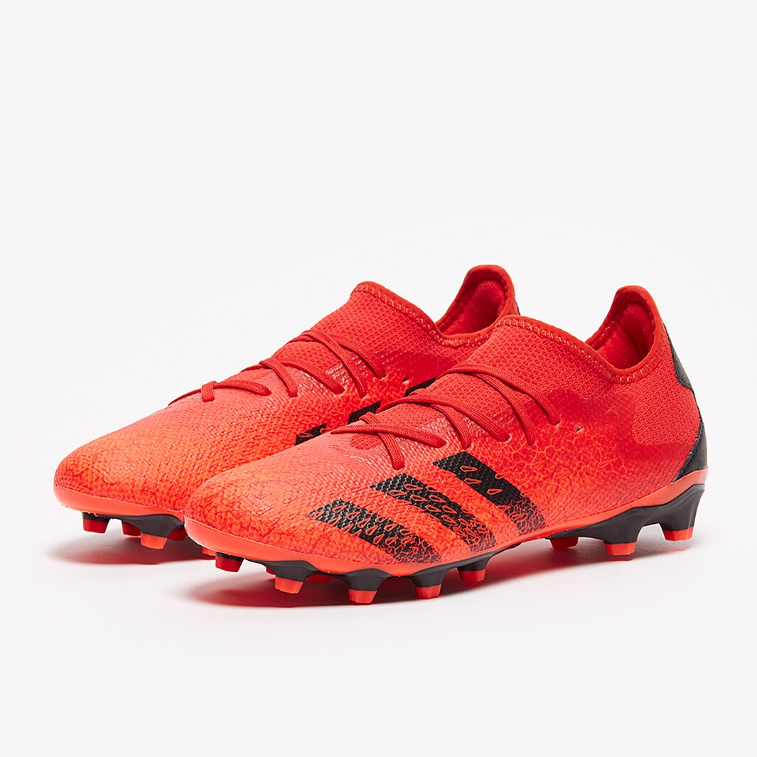 adidas Predator Freak .3 Low MG - Rojo/Negro/Rojo Solar - Rojo/Negro ...