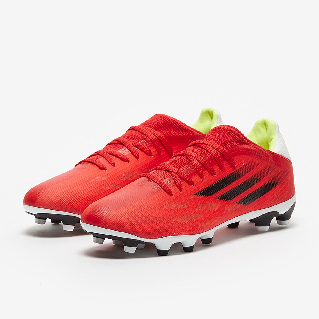 adidas X Speedflow .3 MG - Red/Core Black/Solar Red - Mens Boots