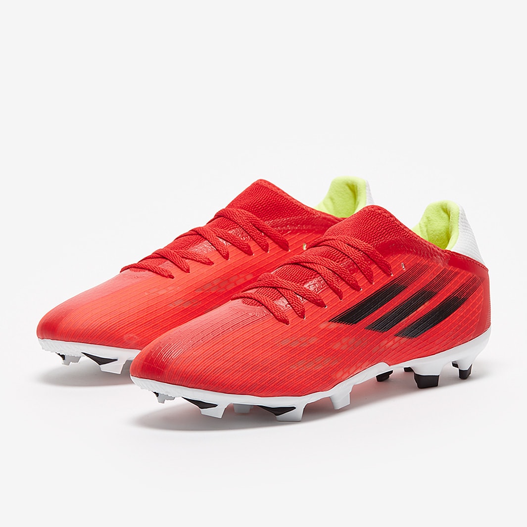 adidas X Speedflow .3 FG - Red/Core Black/Solar Red - Mens Boots