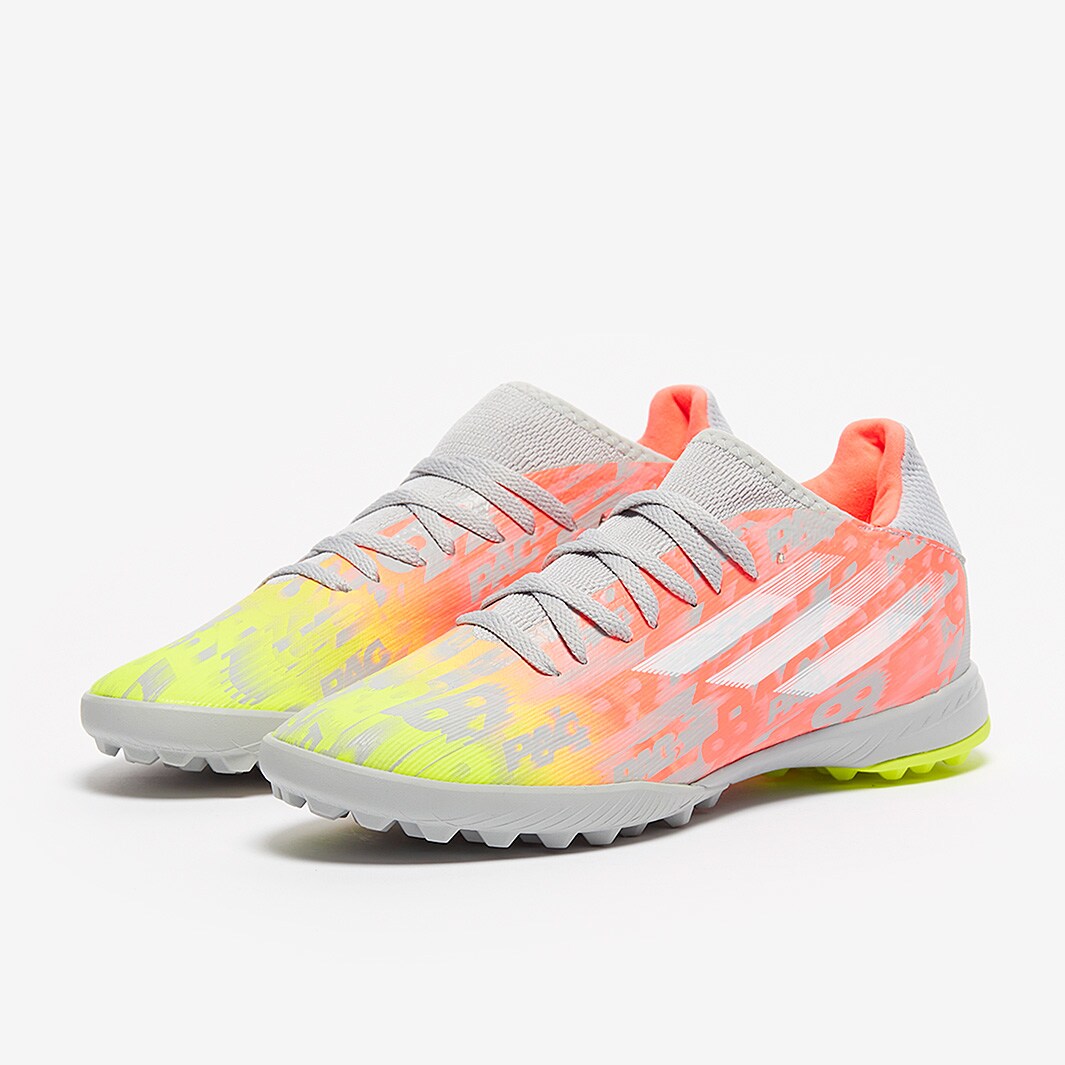 adidas X Speedflow .3 TF - Clear Onix/White/Solar Yellow - Mens Soccer ...