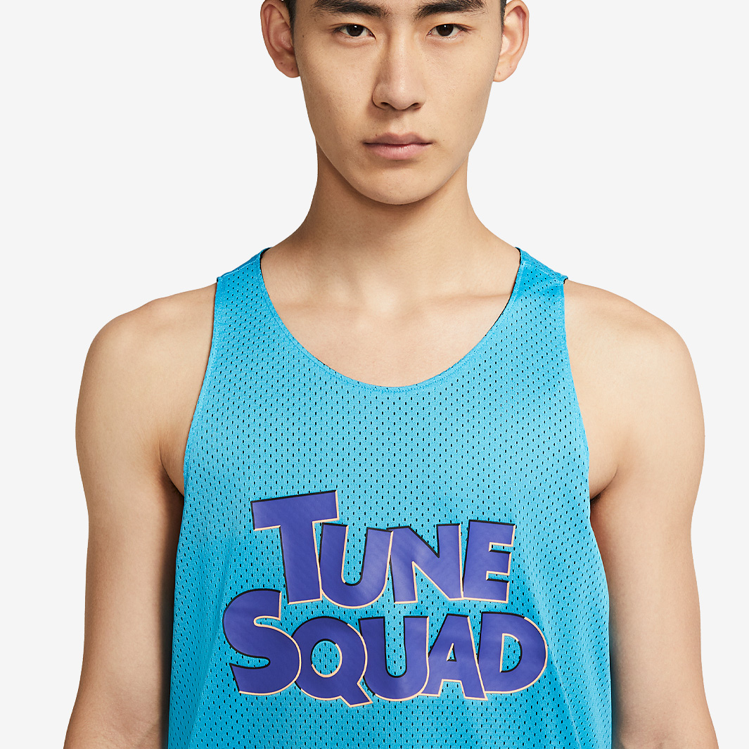 Nike Dri-Fit x Space Jam 2 Reversible Jersey - Light Blue Fury/Black ...
