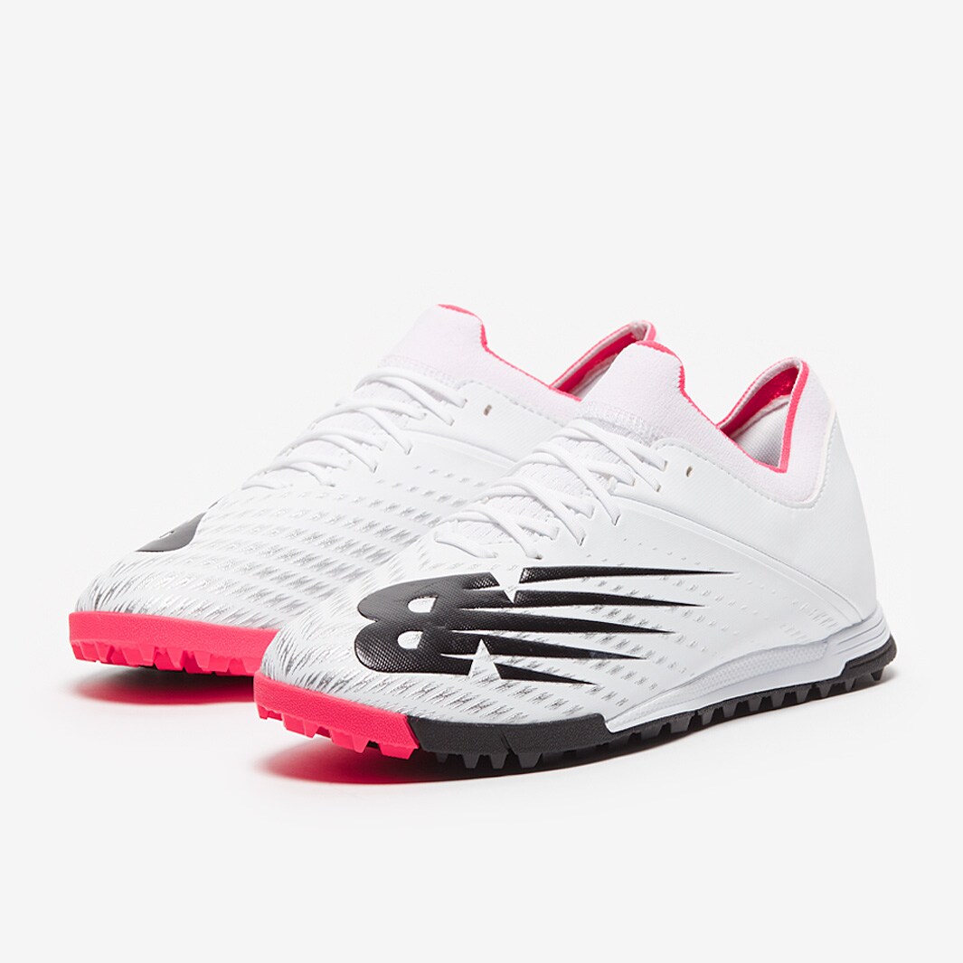 New Balance Furon 6+ Dispatch Turf - Bianco/Rosa Alpha - Scarpe Calcio ...