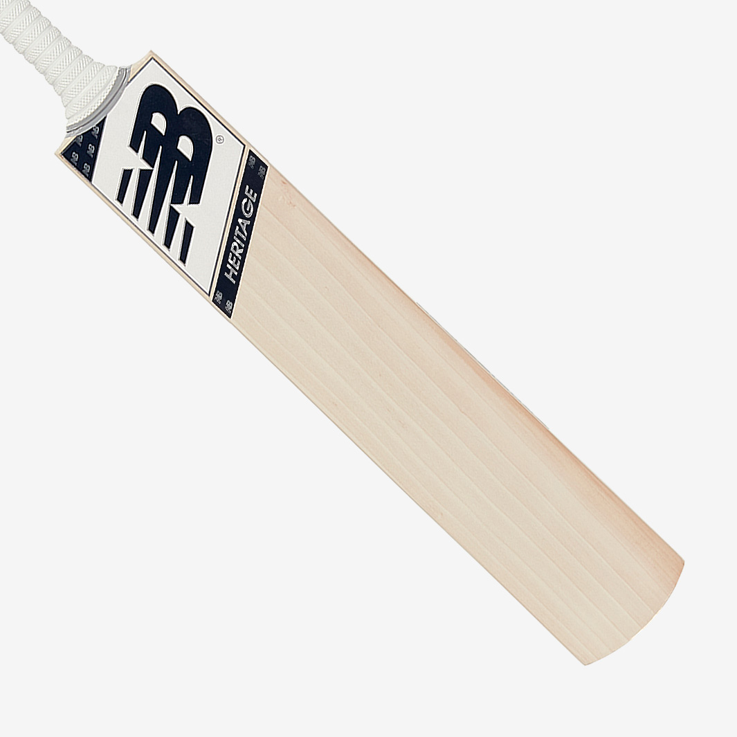 New Balance Heritage Junior Cricket Bat - White/Blue - Junior Cricket ...