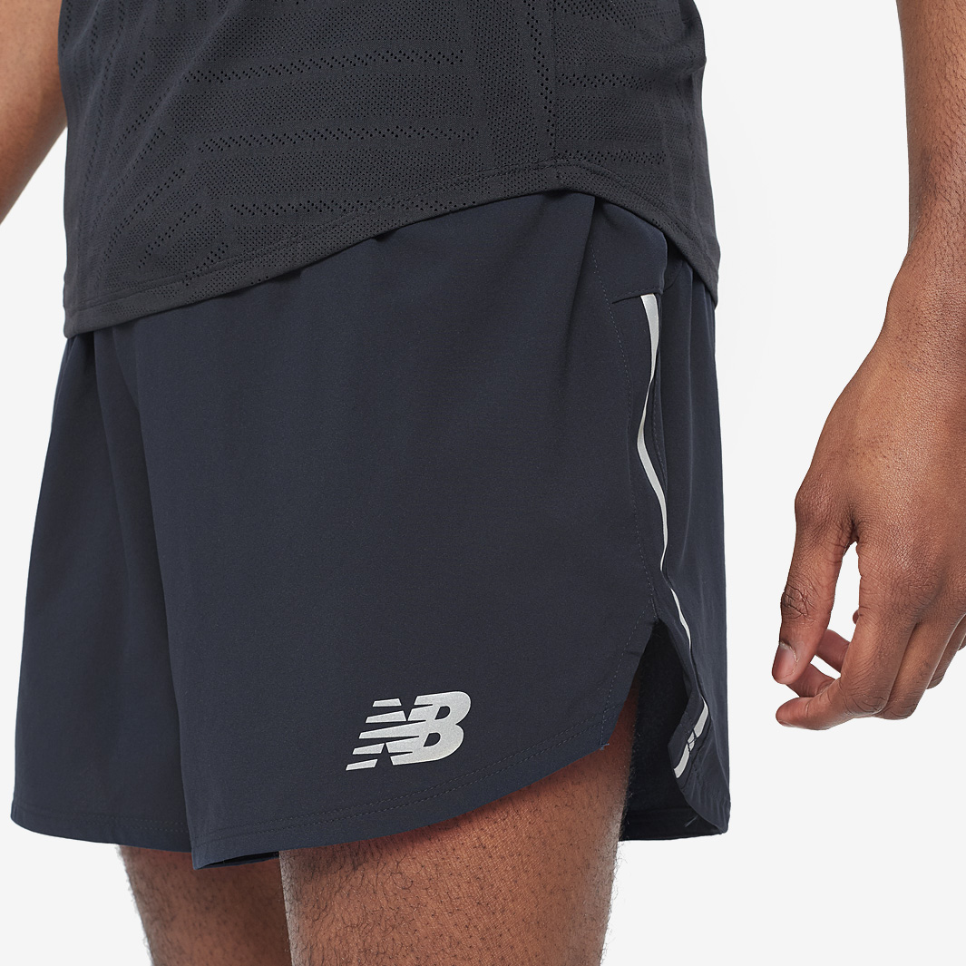 New Balance Graphic Impact Run 5Inch Short - Eclipse - Mens Clothing