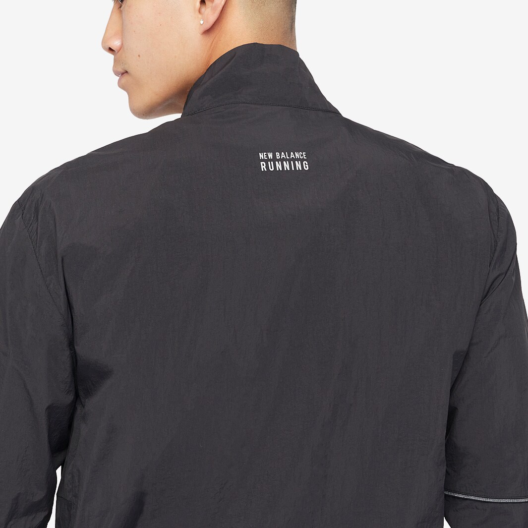 New Balance Impact Run Jacket - Black - Mens Clothing | Pro:Direct Running