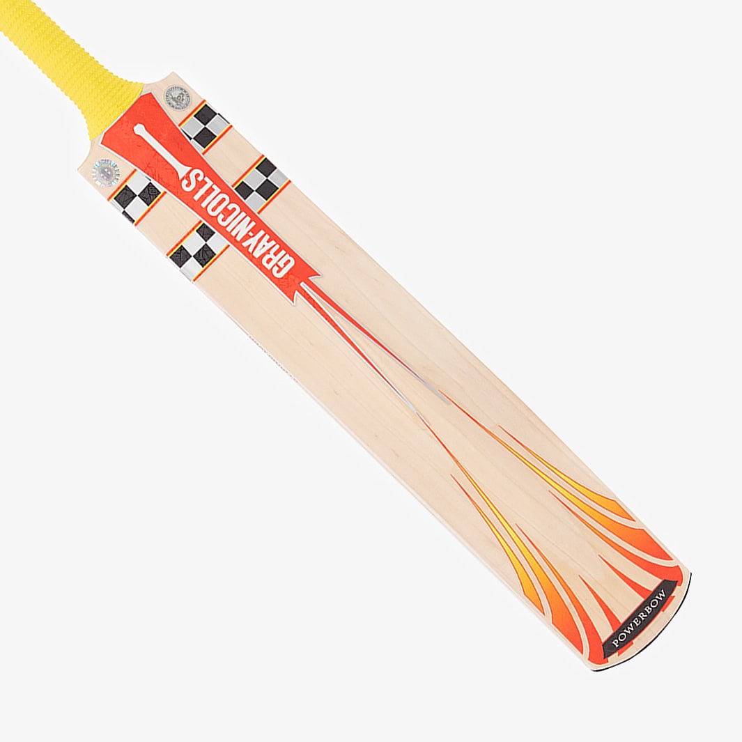 Gray-Nicolls Powerbow 200 Original Cricket Bat - Yellow/Red - Cricket ...