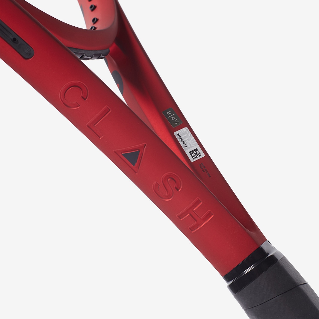 Wilson Clash 100 V2.0 - Red/Black - Mens Rackets