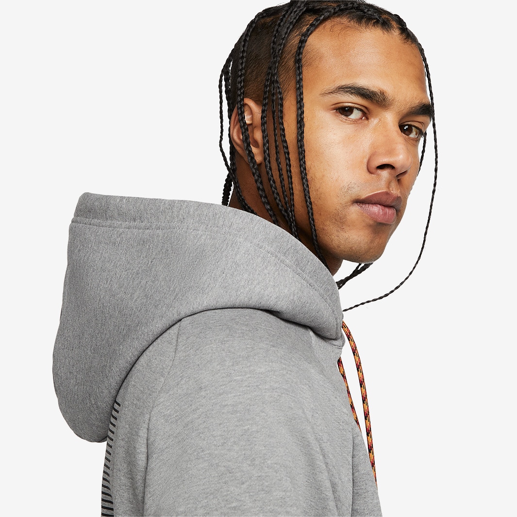 Hoodie Jordan Jumpman Fleece Pullover - Carbone Heather - Abbigliamento ...