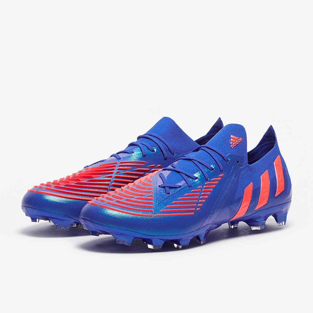adidas Predator Edge.1 Low AG - Hi-Res Blue/Turbo/Hi-Res Blue - Mens ...