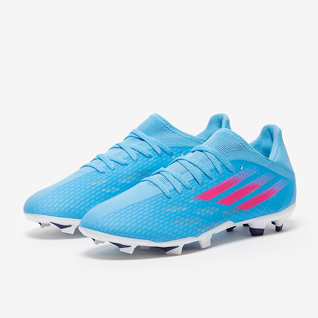 adidas X Speedflow.3 FG - Sky Rush/Team Rosa/Blanco - Botas para hombre ...