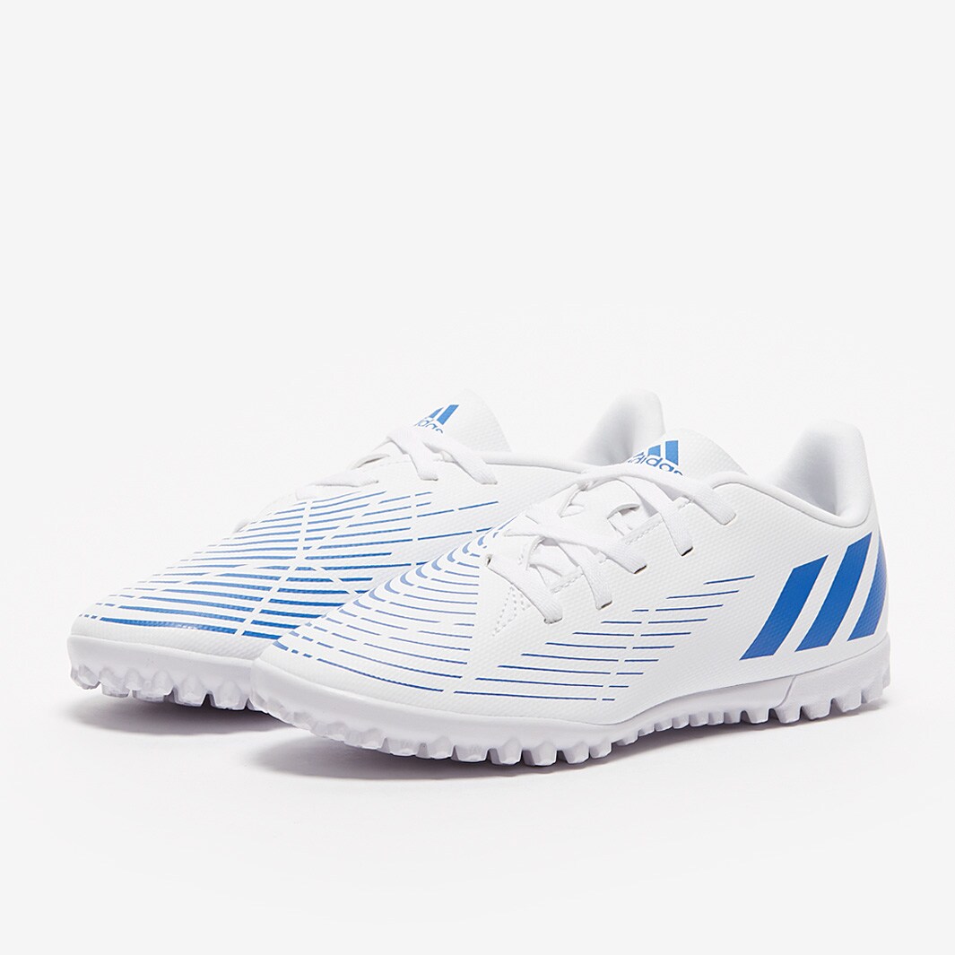 adidas Predator Edge.4 TF para niños - Blanco/Hi-Res Azul/Blanco ...